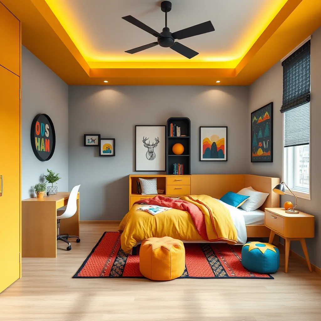 Designing Boys' Bedrooms: A Blend of Style and Function