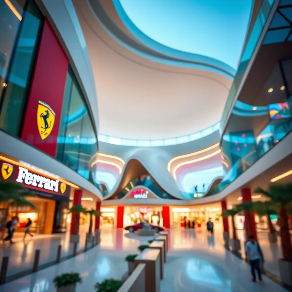 Discovering the Ferrari Mall Experience in Dubai
