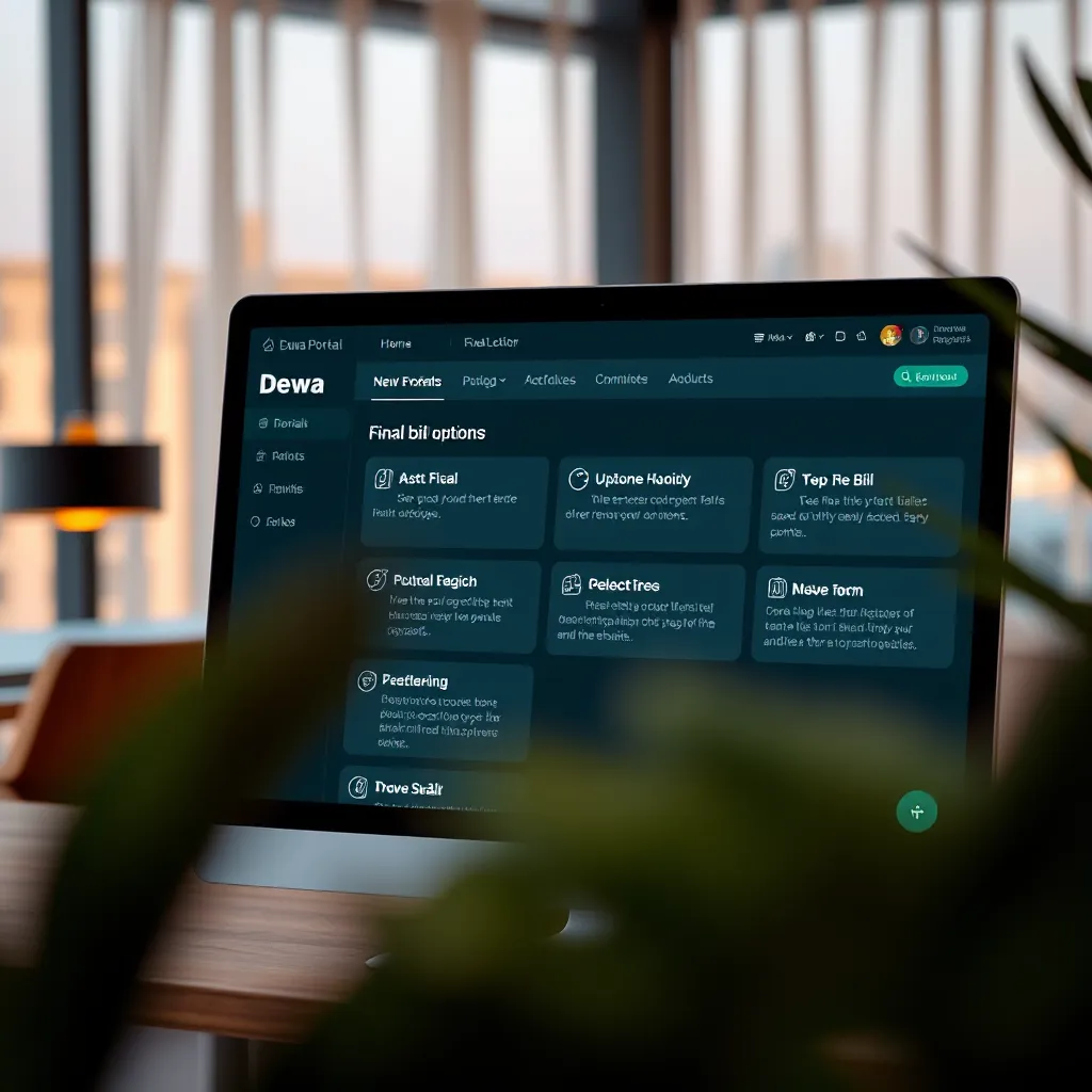 Guide to Navigating the Dewa Final Bill Process