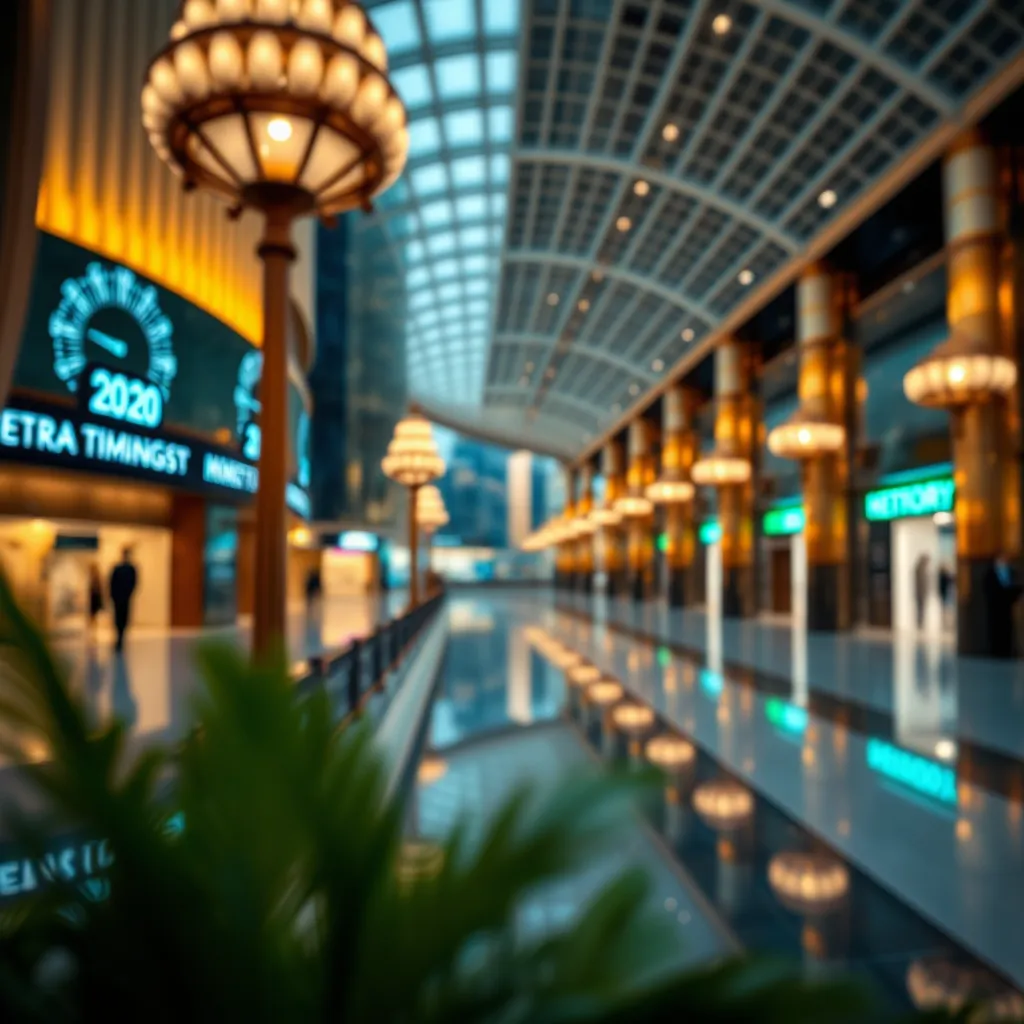 Metro Timings for Expo 2020: A Complete Guide